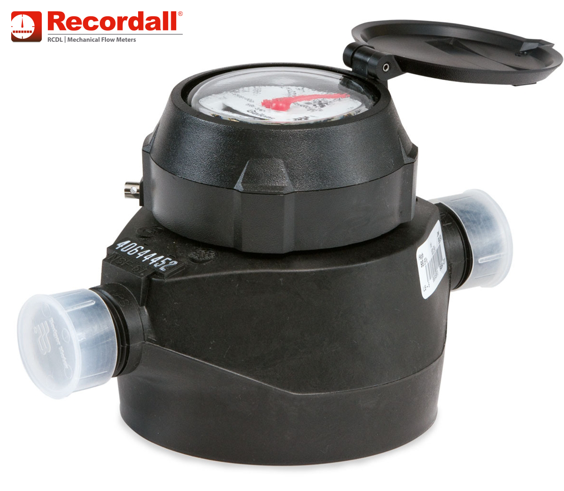 Recordall Nutating Disc Positive Displacement Meter :: DN20 or DN25, 1 ...